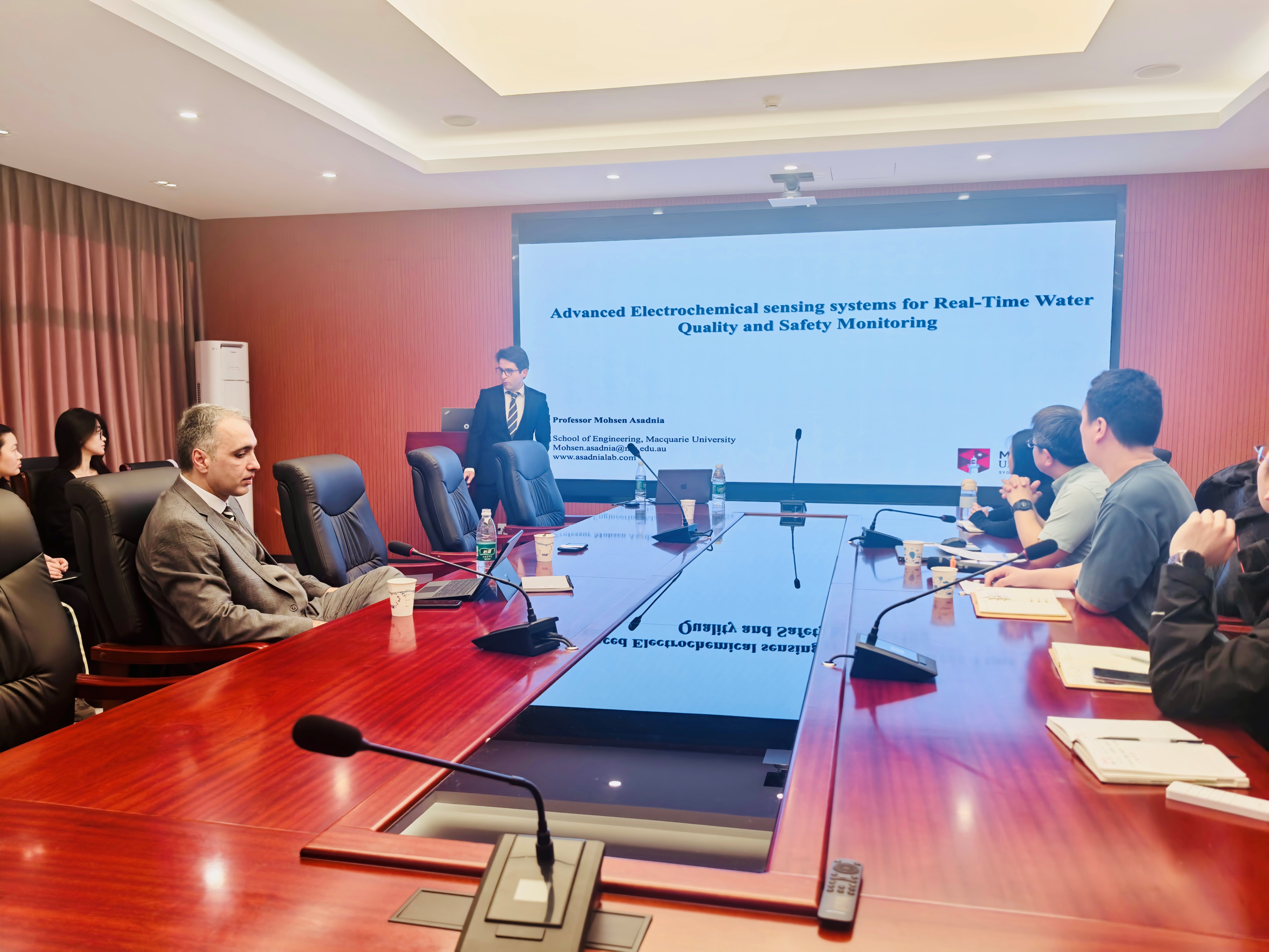 澳大利亚麦考瑞大学Mohsen Asadnia教授和Rouzbeh Abbassi教授应邀来我院做学术交流-应急管理与安全工程学院